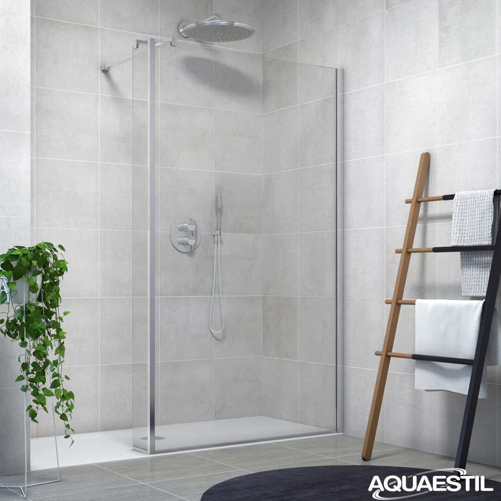 Shower screens - Zenith Wall +L - Aquaestil